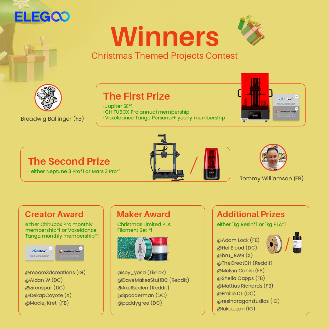 ELEGOO Christmas Themed Projects Contest – ELEGOO FR